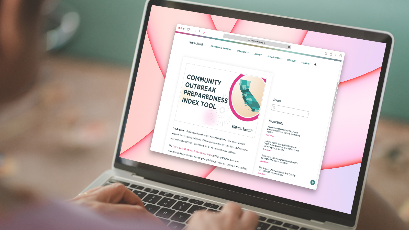 Behind COPI | Heluna Health